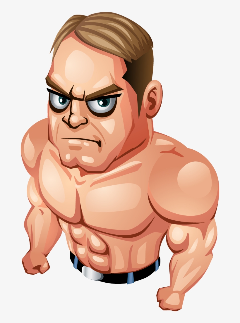 Animated Muscle Man Png - Cartoon Muscle Man Png - 1024x1024 PNG ...
