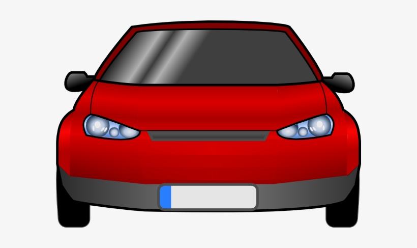 Clip Art Free Vector - Car Front Clipart - 600x407 PNG Download - PNGkit