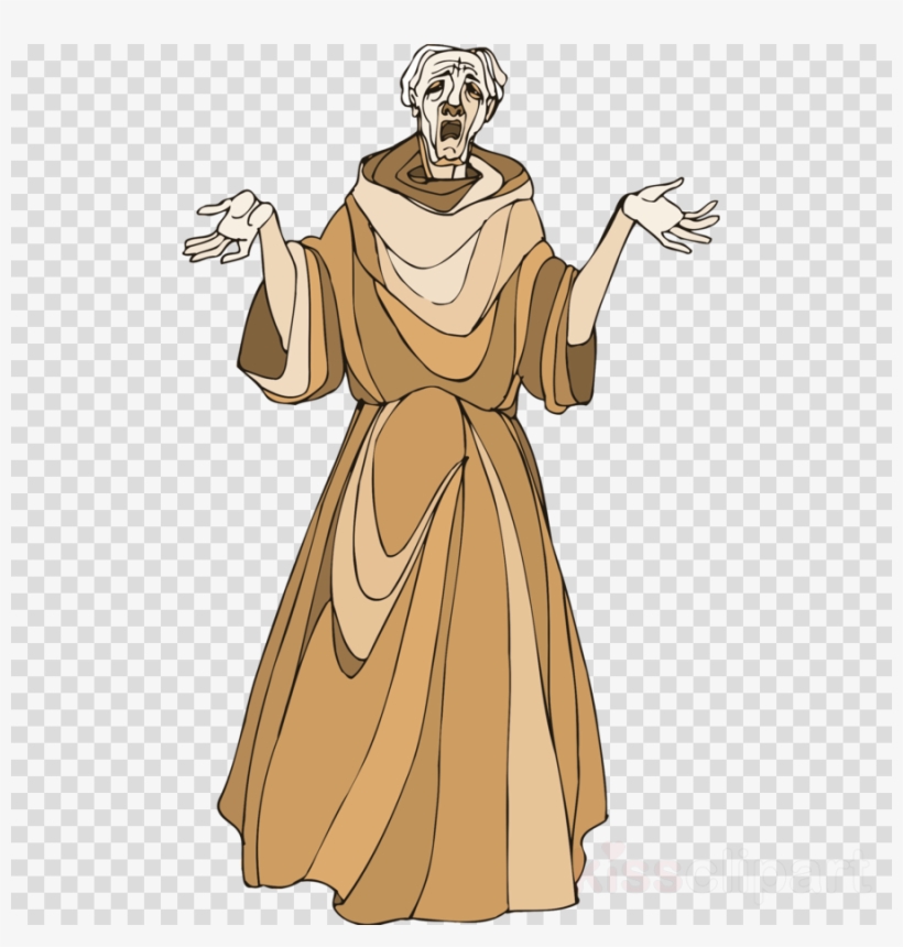 Shakespeare Characters Monk Clipart Twelfth Night Shakespearean ...