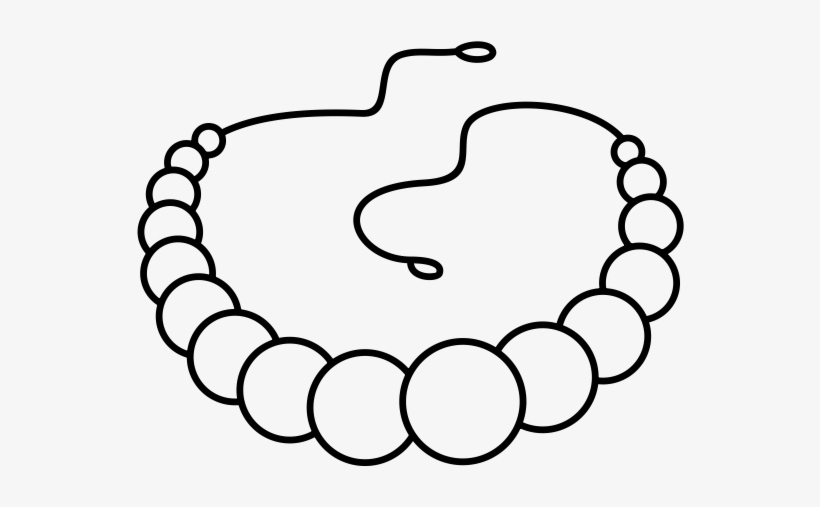 Pearl Necklace Rubber Stamp - Dog - 600x600 PNG Download - PNGkit