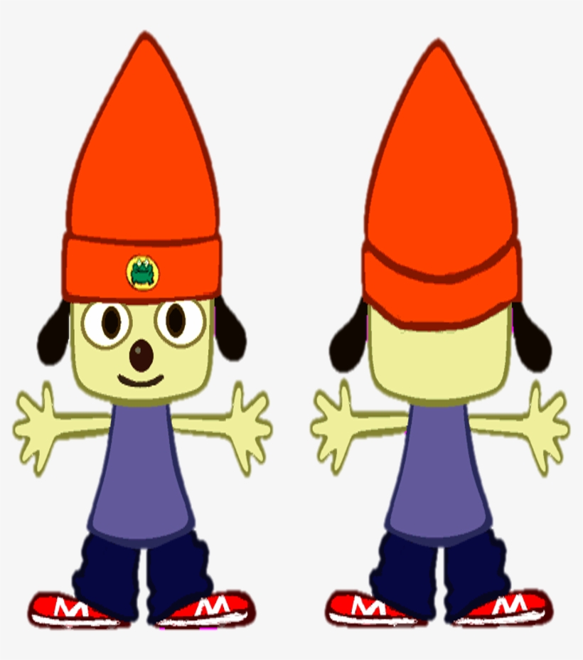 Parappa Front Back - Parappa The Rapper Back - 796x862 PNG Download ...