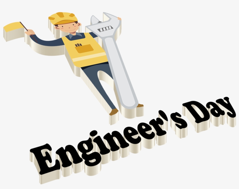 Engineer's Day Png Background Clipart - Name On Engineers Day ...