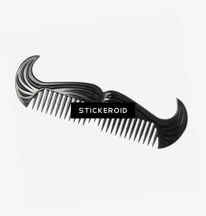 Comb Mustache - Moustache - 1128x1129 PNG Download - PNGkit