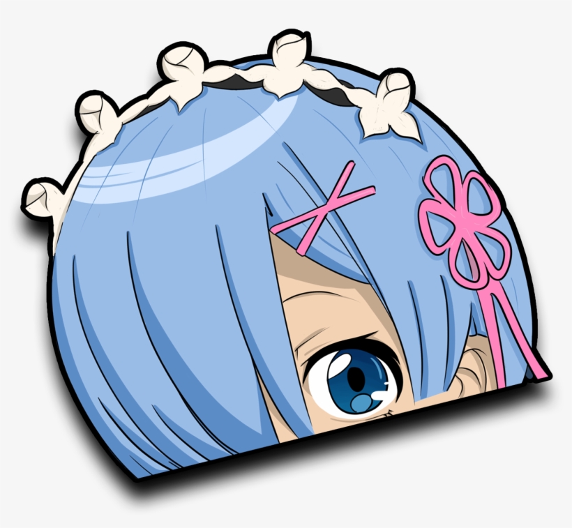 Zero Rem Peek Sticker - Shuto Expressway - 1395x1240 PNG Download - PNGkit