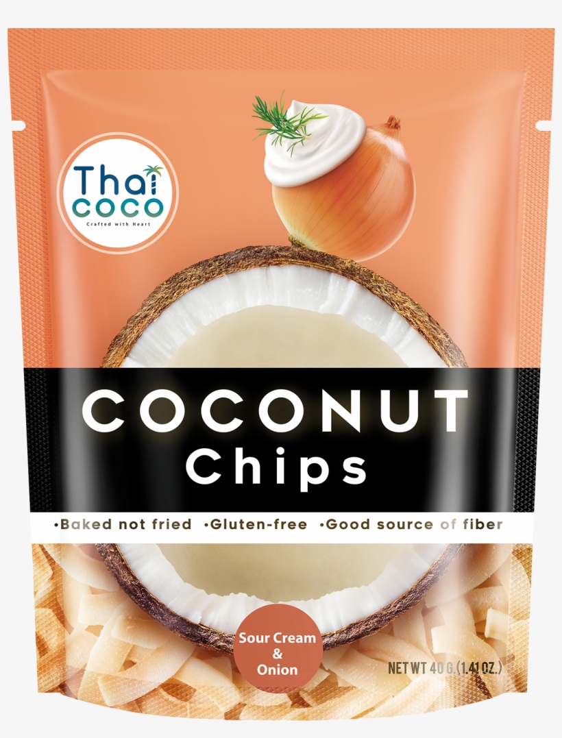 Thai Coco Coconut Chips - 2450x2076 PNG Download - PNGkit