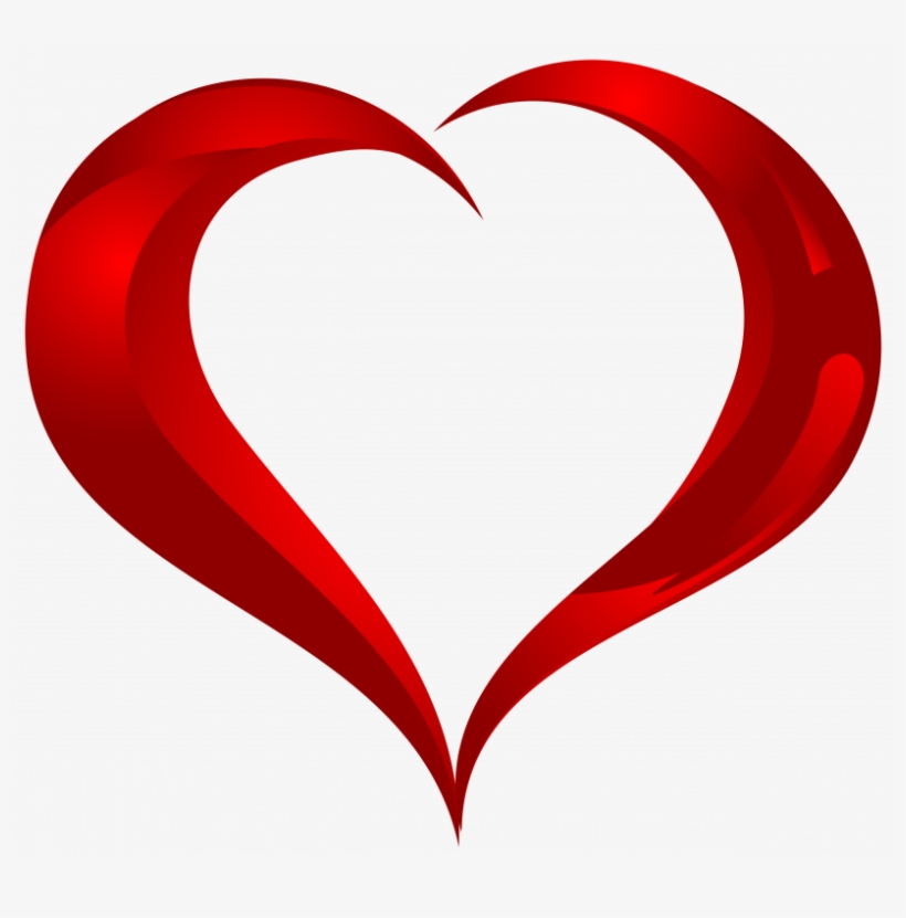 Empty Heart Clipart - Love Empty Heart - 817x751 PNG Download - PNGkit