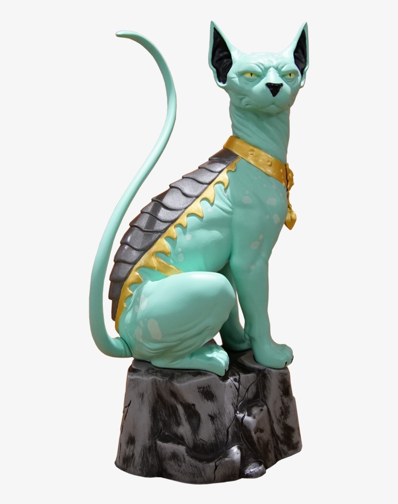 Saga Lying Cat Statue - Lying Cat - 1000x1000 PNG Download - PNGkit