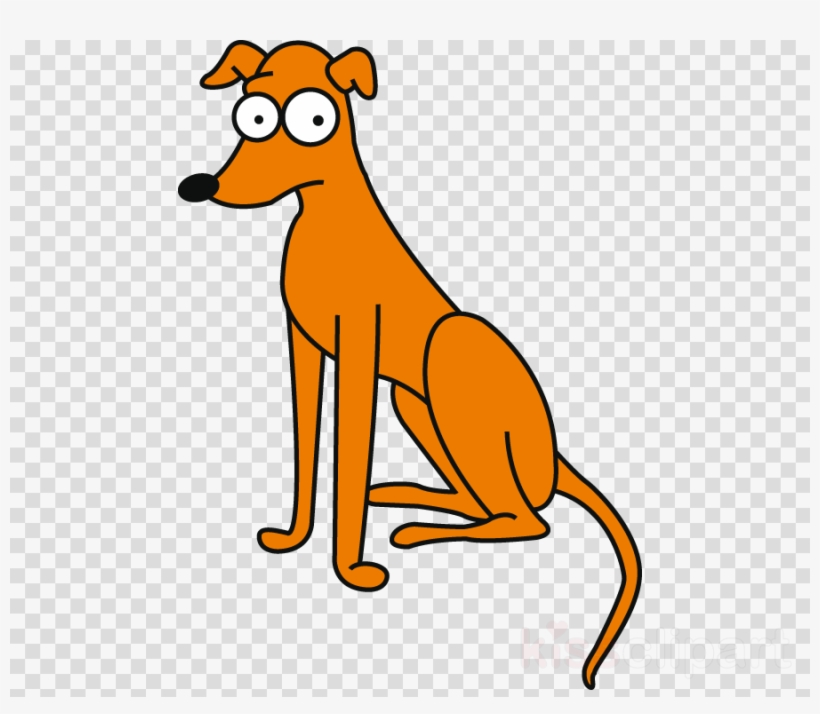 Santa's Little Helper Simpsons Clipart Santa's Little - Dibujos De ...