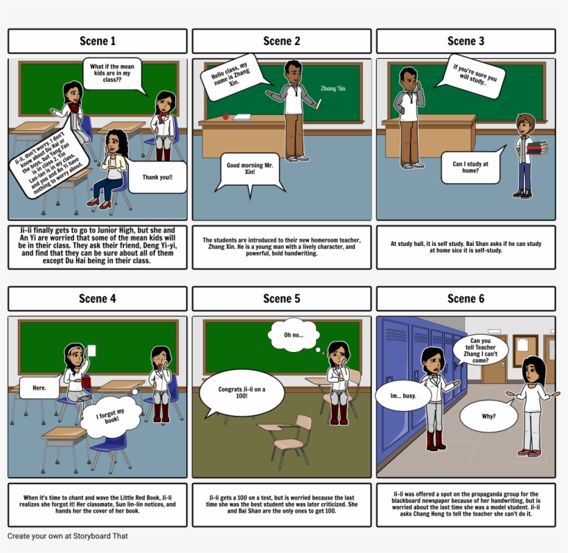 Download Transparent Red Scarf Girl- Chapter - Pet Sematary Storyboard ...