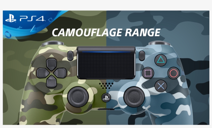 Facebook Twitter Social Post Ds4 Green And Blue Camo - Ps4 Controllers ...