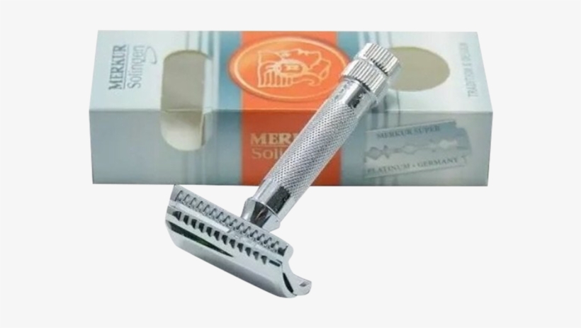 Merkur Heavy Duty Slant Bar Double Edge Safety Razor - Safety Razor ...