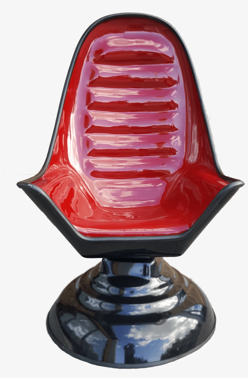 Retro Swivel Chair Red - 1600x1982 PNG Download - PNGkit