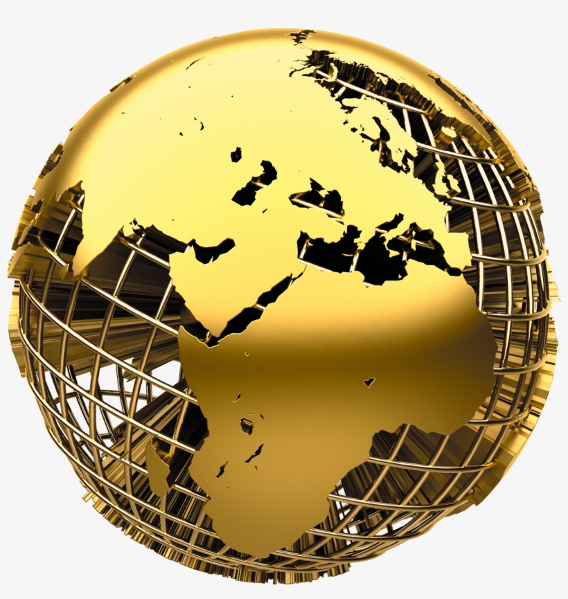 Import Clip Art Earth - World Gold Icon Png - 1795x1295 PNG Download ...