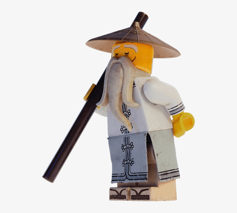 Master Wu 2 Lego Ninjago Movie - 528x655 PNG Download - PNGkit