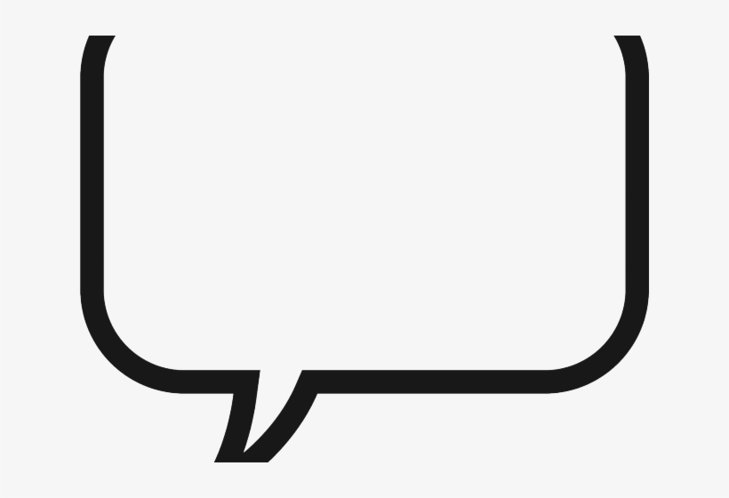 Message Clipart Speech Bubble - 640x480 PNG Download - PNGkit