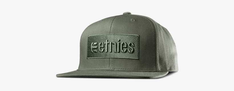 Etnies Corp Box Army Snapback - Etnies Olive Corp Box Snapback Cap ...