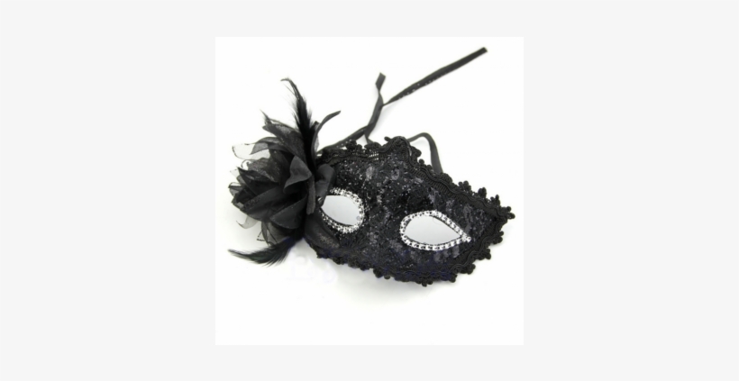 Coral And Gold Masquerade Png - Venetian Party Mask Feather Lace ...