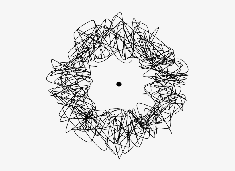 Line - Squiggly Circle - 498x519 PNG Download - PNGkit