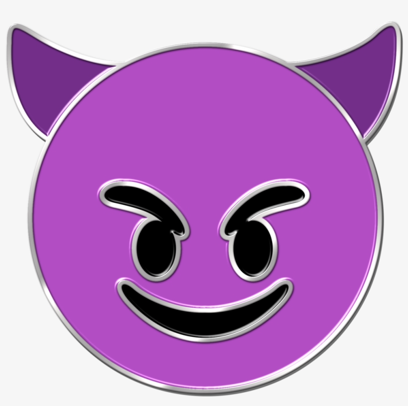 Devil Token - Emoji Demonio - 1000x1000 PNG Download - PNGkit