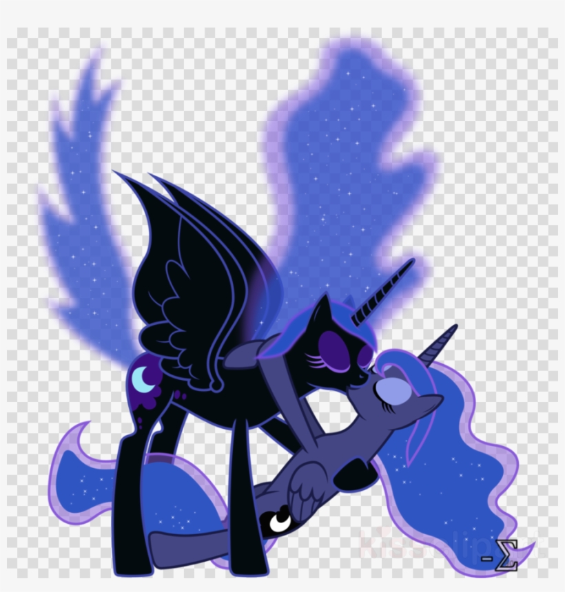 Mlp Princess Luna X Nightmare Moon Clipart Princess - Cheerilee ...