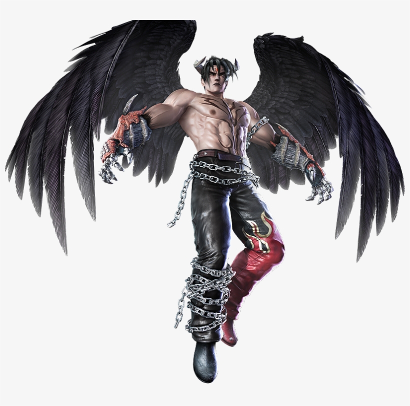 Angels Transparent Tekken - Jin Kazama Devil Png - 805x731 PNG Download ...