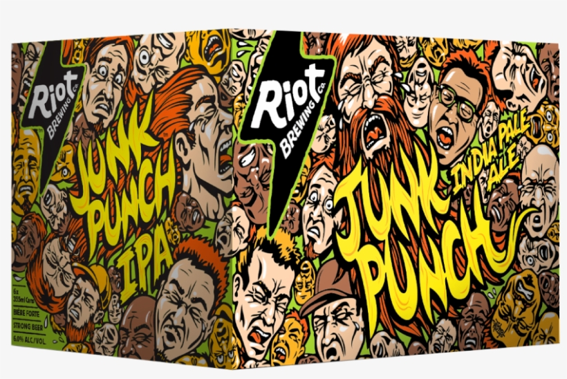 Riot Brewing Co Riot Beer Junk Punch Ipa - 1000x1000 PNG Download - PNGkit