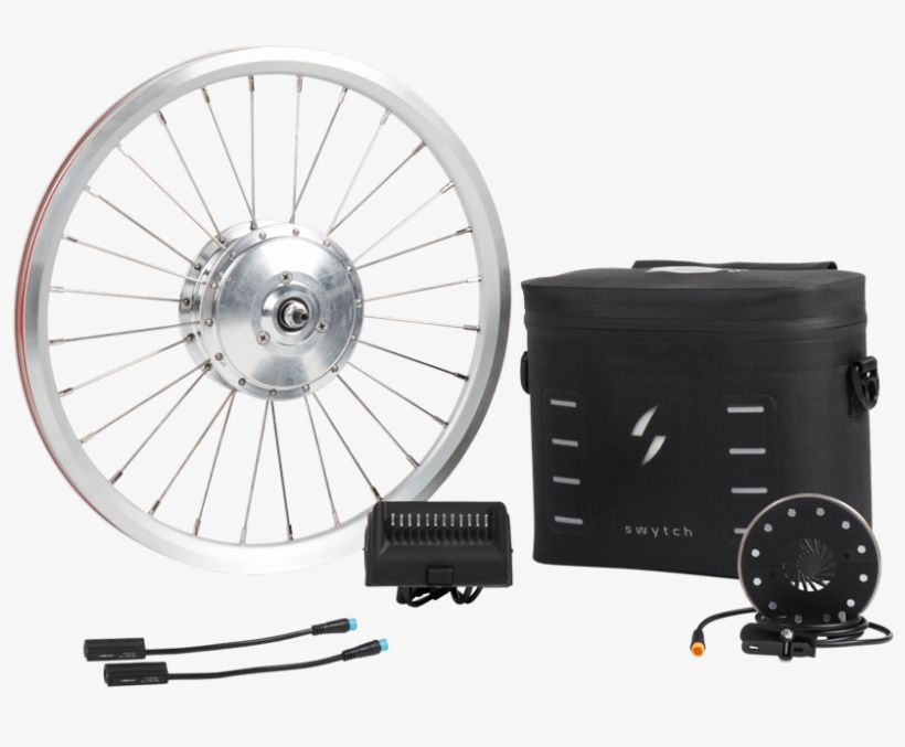 25 Mile Swytch Folding Ebike Kit Swytch Ebike Kit - Brompton Bicycle ...