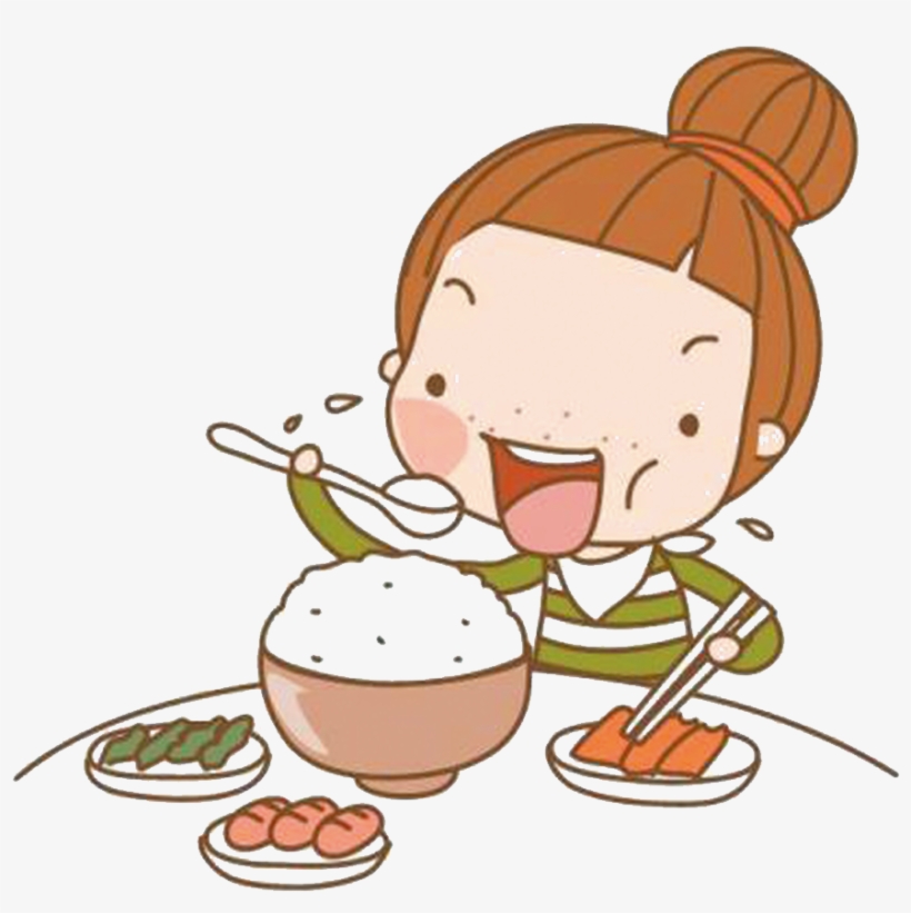 Vector Eating Drawing Cartoon Couple - 1116x1095 PNG Download - PNGkit