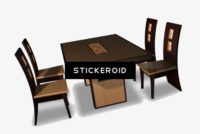 Dining Table - Chair - 1001x626 PNG Download - PNGkit