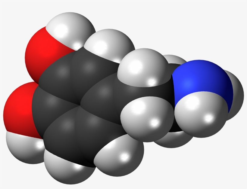 Http - Dopamine Chemical Structure 3d Model - 2000x1495 PNG Download - PNGkit