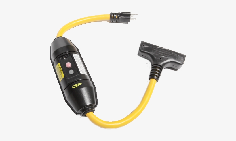 Gfci Extension Cords And Adapters - Cep 1443g2 2 Foot 12/3 Gfci ...