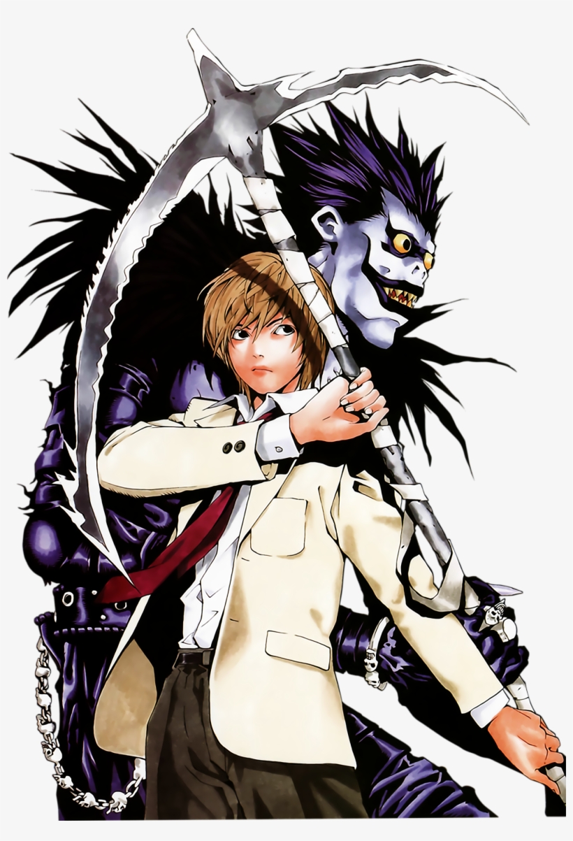 Disfruta De Los 16 Renders Del Anime Death Note - Death Note Official ...