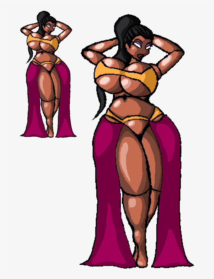 A Robot-doll Bellydancer ~ - Cartoon - 700x1000 PNG Download - PNGkit