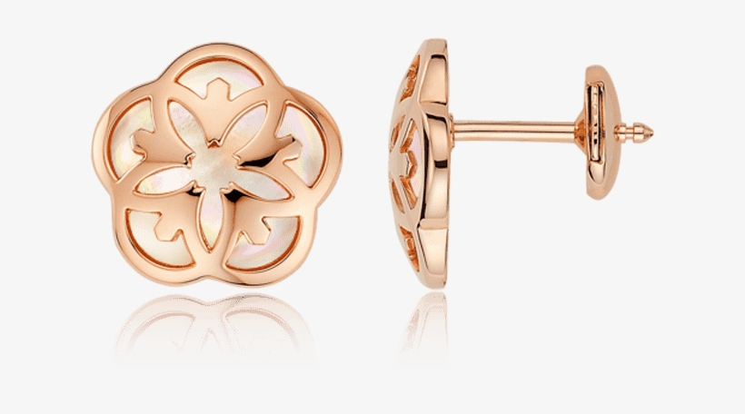 Omega Flower Earring - Earring - 800x1100 PNG Download - PNGkit