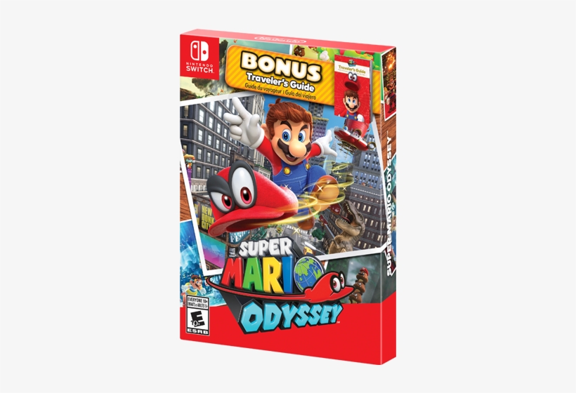 Download Transparent Super Mario Odyssey Starter Pack Box Art ...