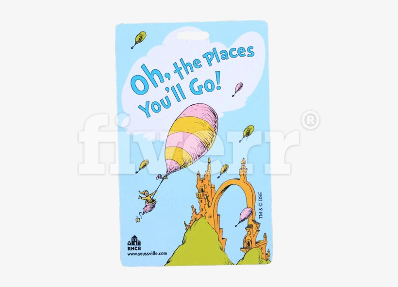 Oh The Places You'll Go! Bookmark - 1080x720 PNG Download - PNGkit