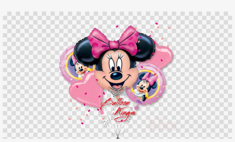 Pink Minnie Mouse Birthday Clipart