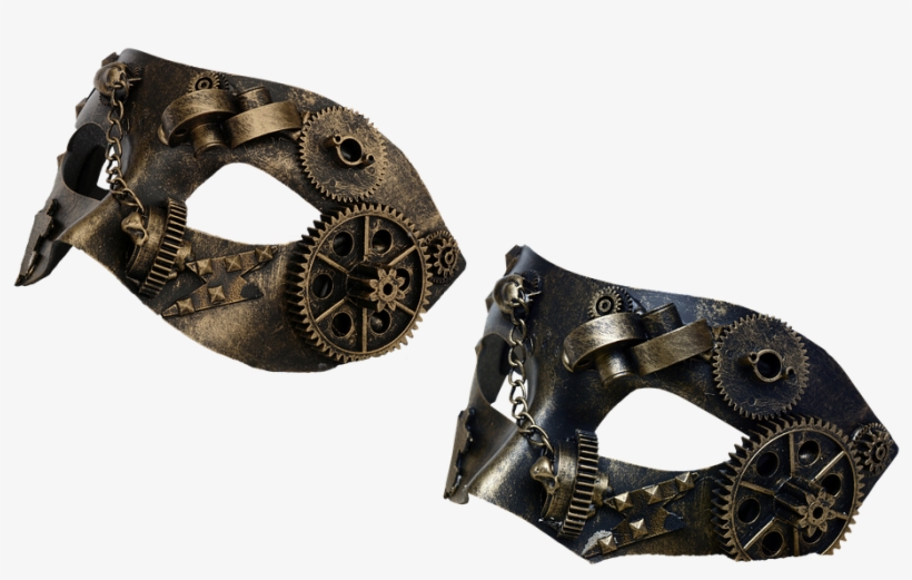 Mask, Steampunk, Metal, Metal Mask, Gears, Chain, Iron - Steampunk ...