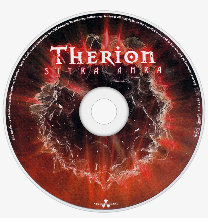 Therion Sitra Ahra Cd Disc Image - Therion Sitra Ahra - 1000x1000 PNG ...