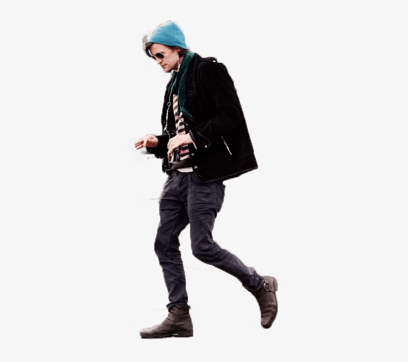 By - Hipster Walking Png - 500x700 PNG Download - PNGkit