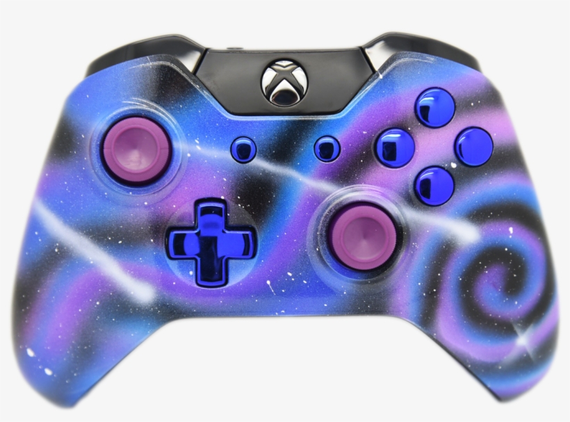 Galaxy Themed Xbox One Controller Xbox One Png Air - Xbox One ...