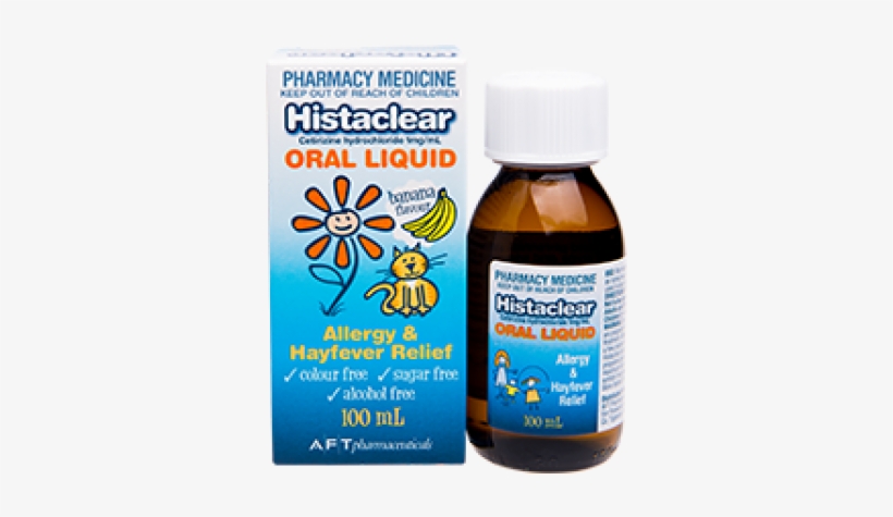 Histaclear Liquid - 500x450 PNG Download - PNGkit