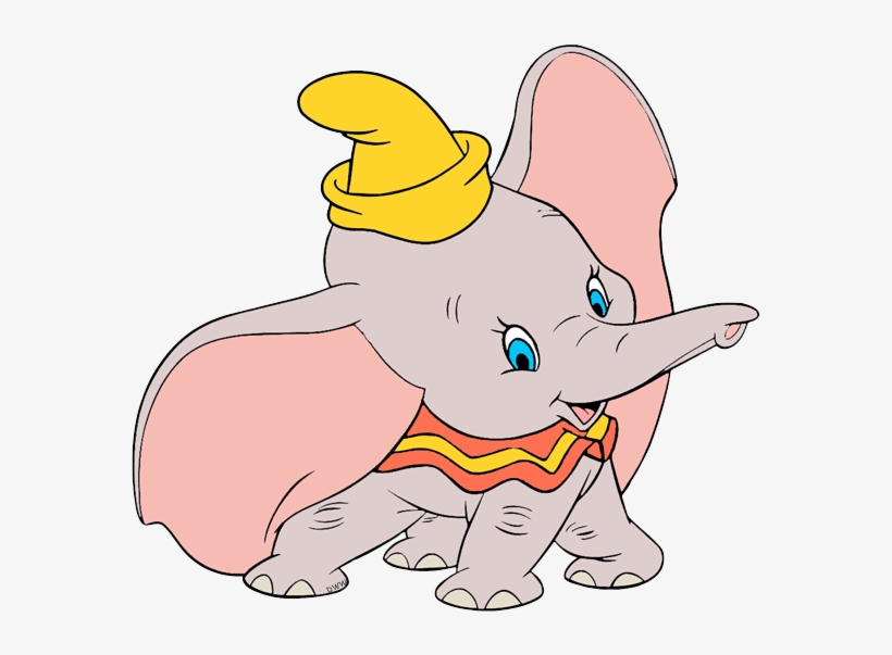 Dumbo Clip Art 3 - Dumbo Disney - 600x546 PNG Download - PNGkit