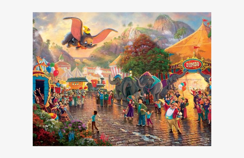Thomas Kinkade - Disney - Dumbo - Thomas Kinkade Disney Alice - 640x640 ...