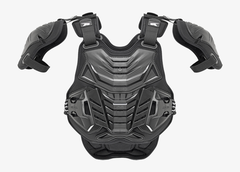 Axo Black Pentagon Morpho Frame Mx Chest Protector - 1000x1000 PNG ...