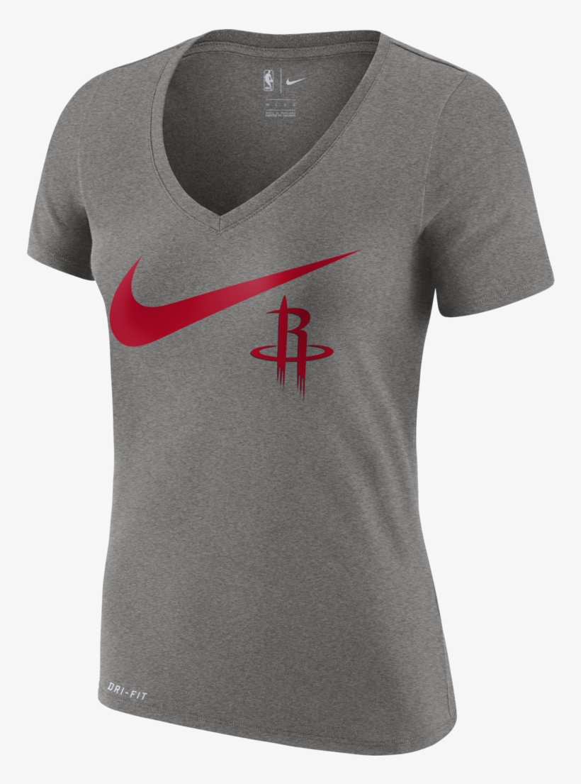 Women's Houston Rockets Nike Big Swoosh Tee - Houston Rockets ...