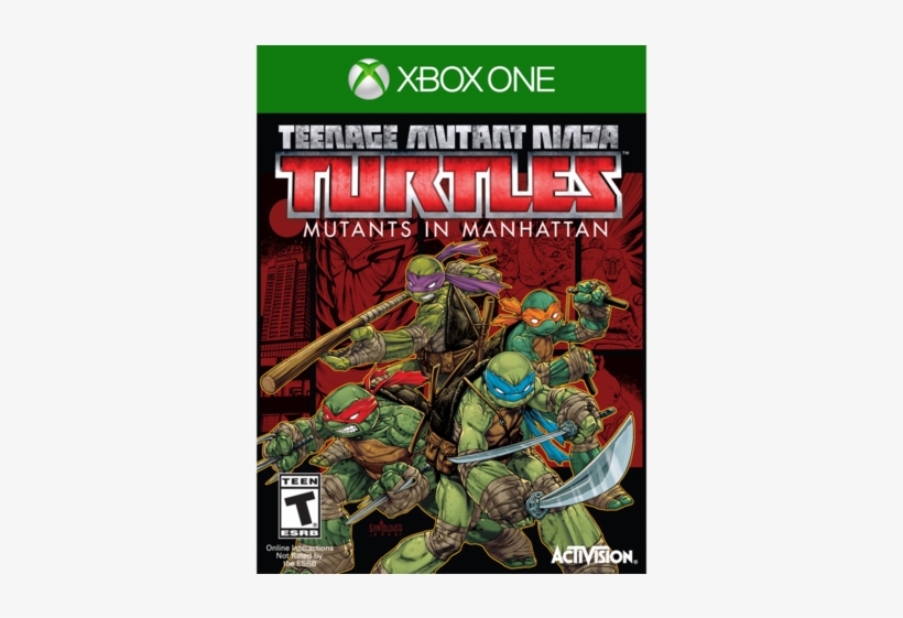 Xbox One Teenage Mutant Ninja Turtles - Tmnt Mutants In Manhattan Xbox ...