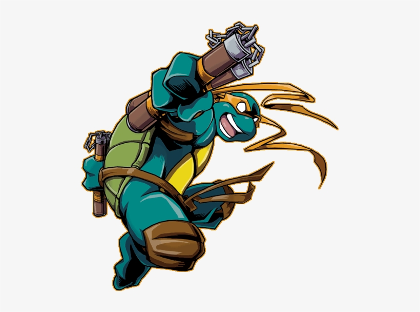 Download Transparent [ Img] - Tmnt 2003 Michelangelo Png - PNGkit