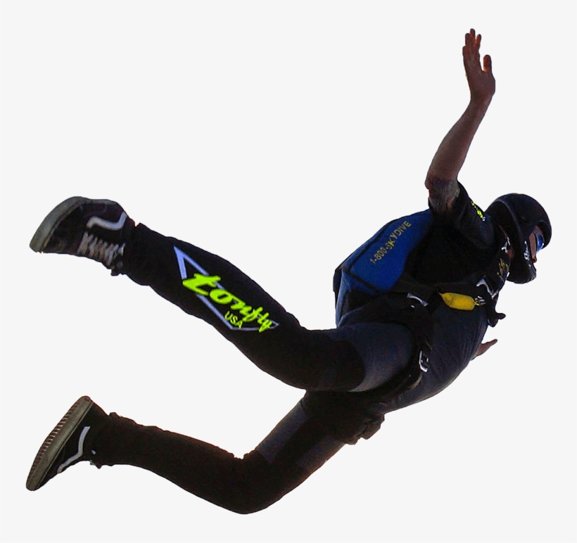 Learn To Skydive - Skydiver Png - 750x692 PNG Download - PNGkit