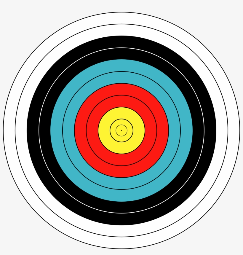 Free Png Target Bullseye Transparent Target Bullseye - Archery Target ...
